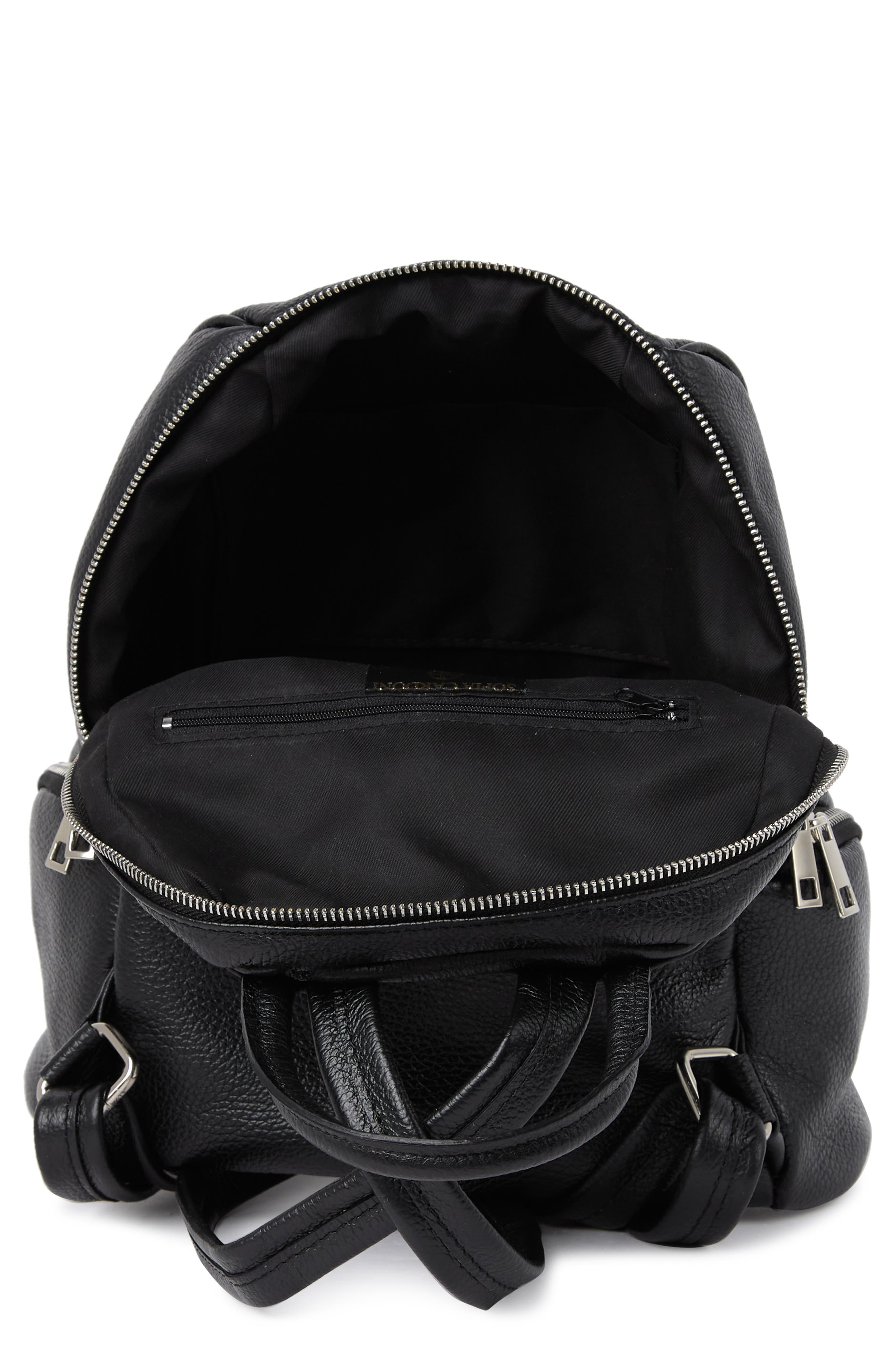 SOFIA CARDONI Leather Compact Backpack | Nordstromrack
