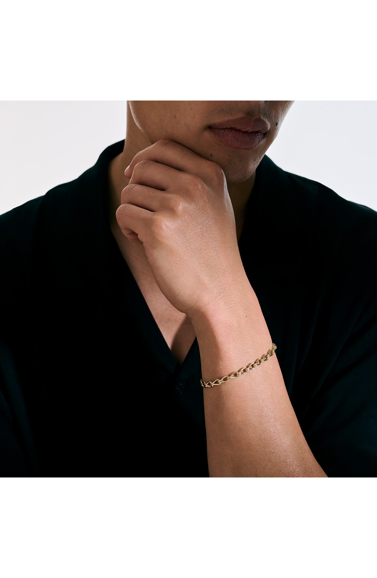 John Hardy Surf Bracelet, Gold, 5mm | Nordstrom
