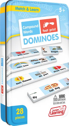 Junior Learning Compound Words Dominoes Language Arts | Nordstrom