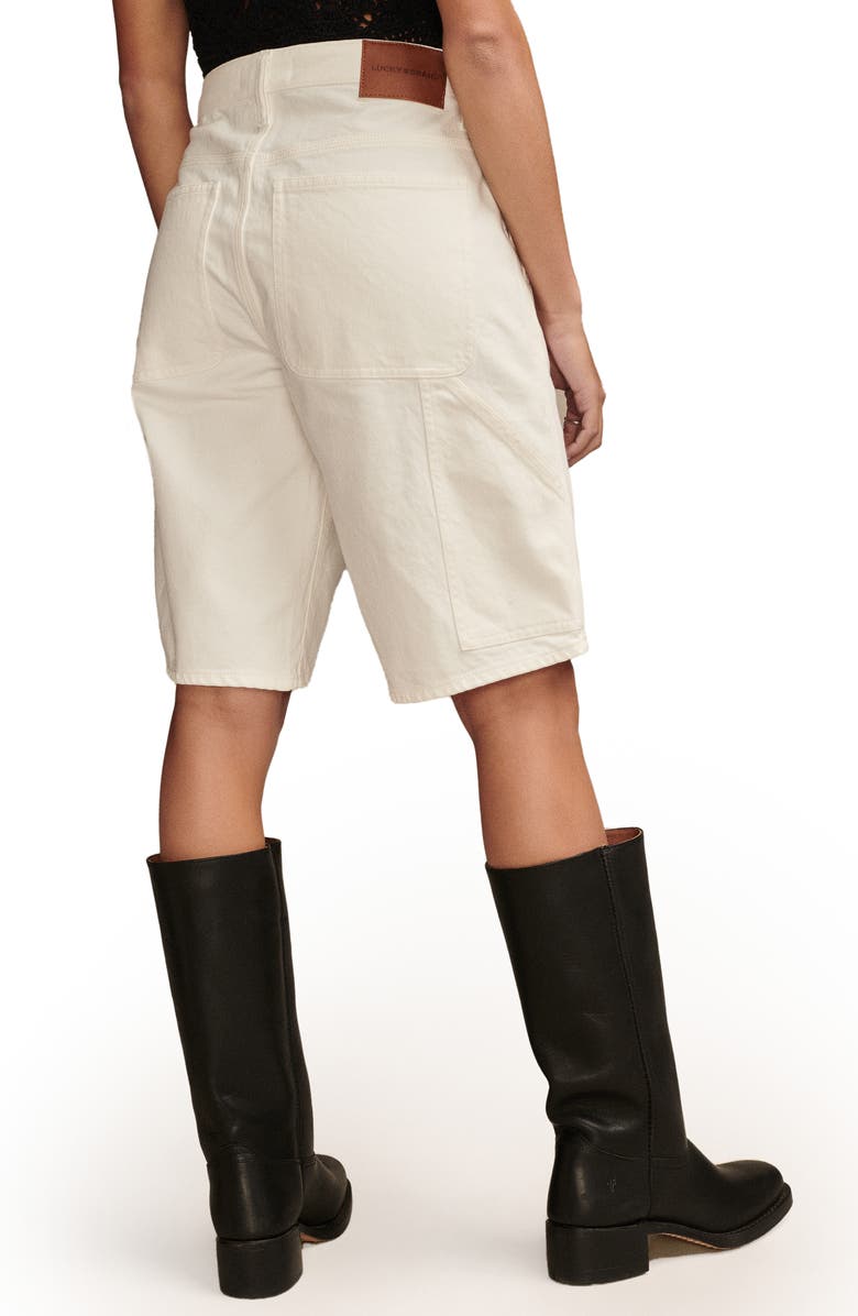 Lucky Brand Loose Raw Hem Denim Bermuda Shorts | Nordstromrack
