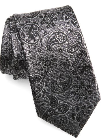 Duchamp Paisley Silk Tie | Nordstromrack