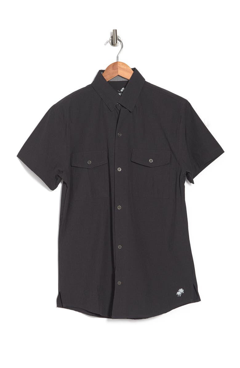 Trunks Surf & Swim Co. Multifunctional Pocket Short Sleeve Shirt ...