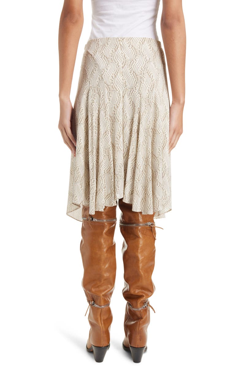 Isabel Marant Piercy Abstract Print Asymmetric Skirt | Nordstromrack