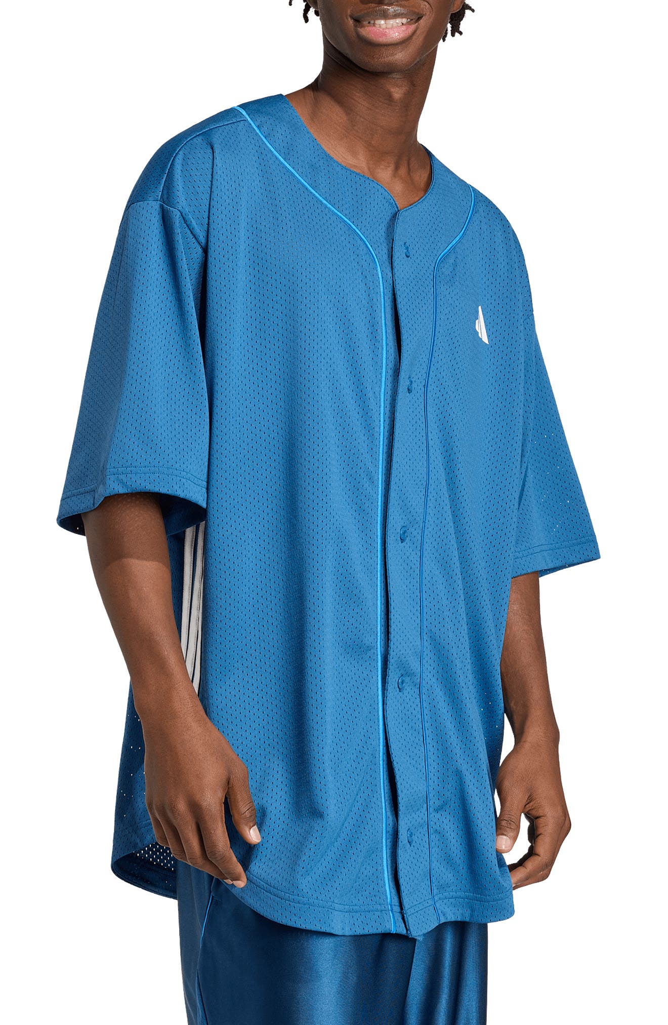 Stadium Mesh Baseball Shirt (Men) | Nordstromrack