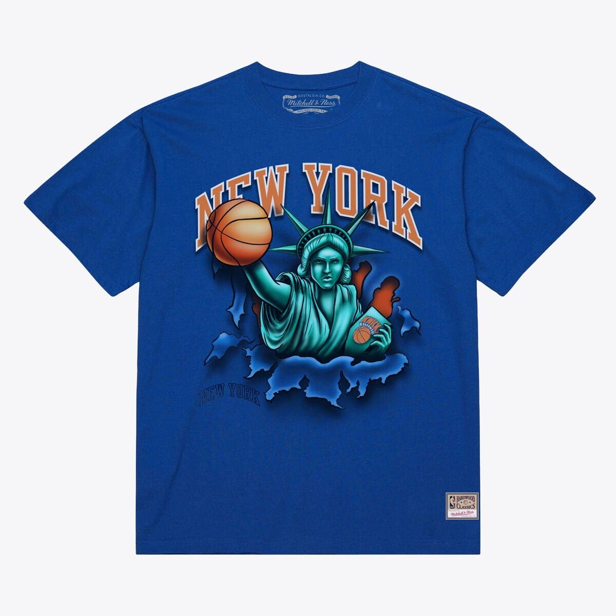Mitchell & Ness Men's Mitchell & Ness Blue New York Knicks Breakthrough ...