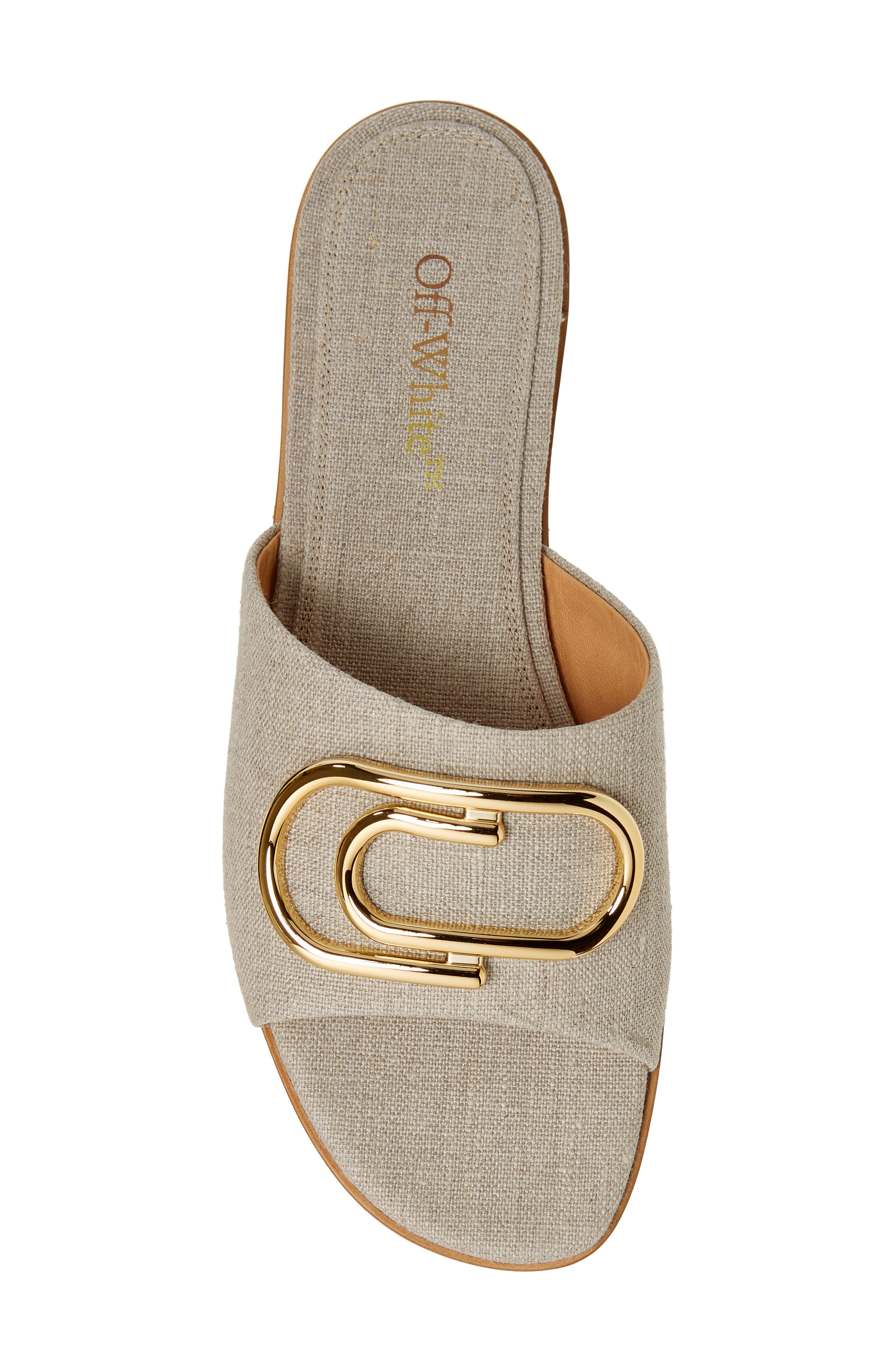 Off-White Paper Clip Slide Sandal (Women) | Nordstromrack