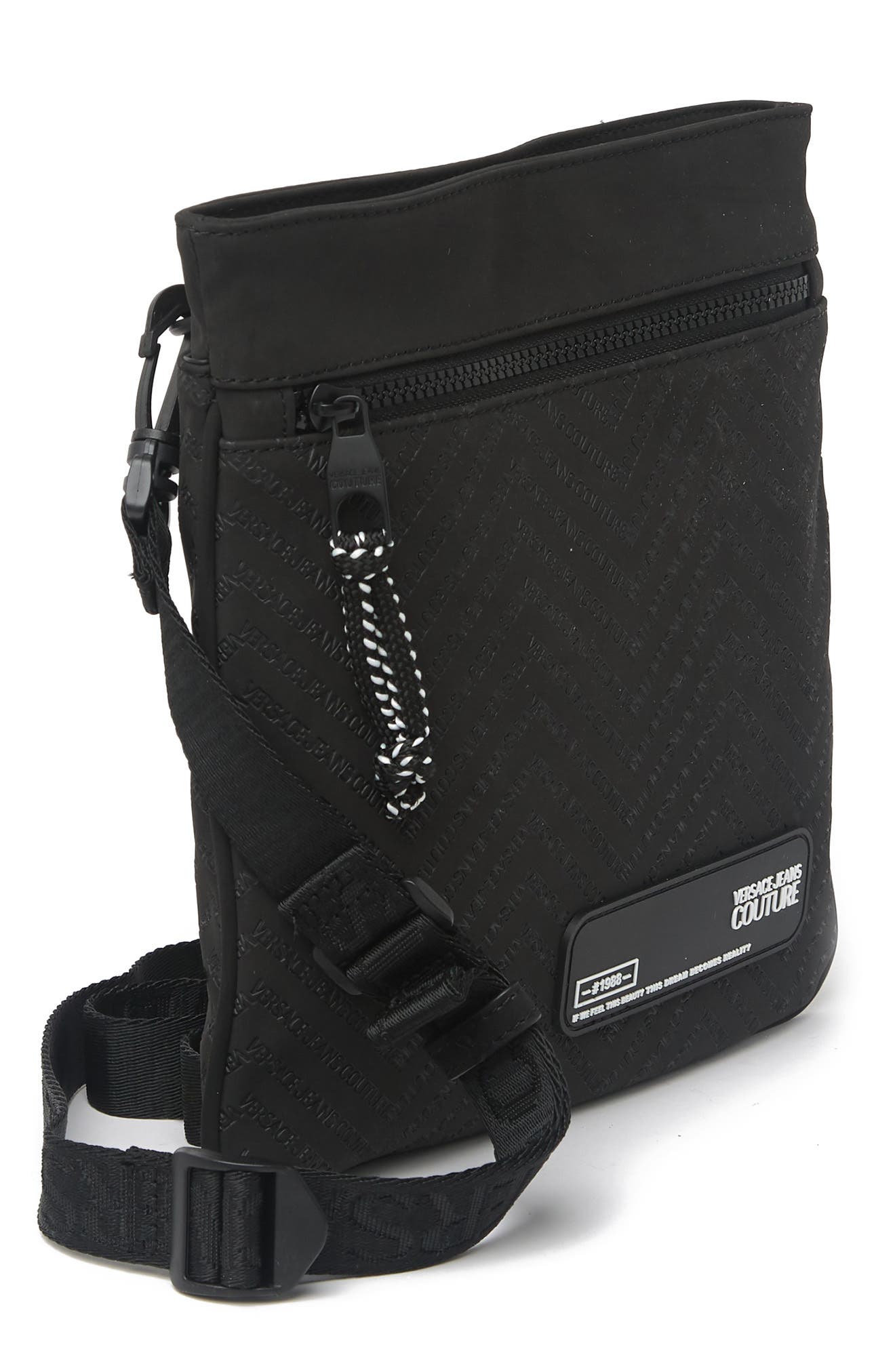 Versace Jeans Chevron Logo Crossbody Bag | Nordstromrack