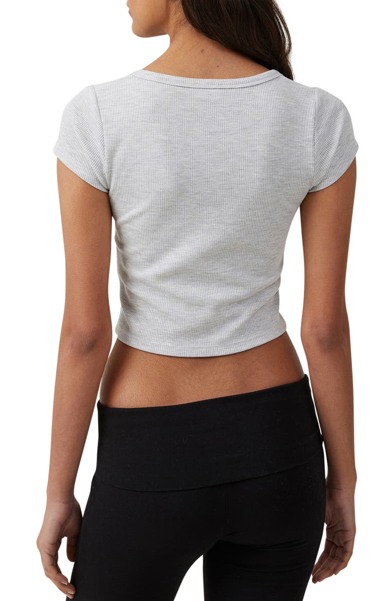 Cotton On Willa Waffle Henley | Nordstromrack