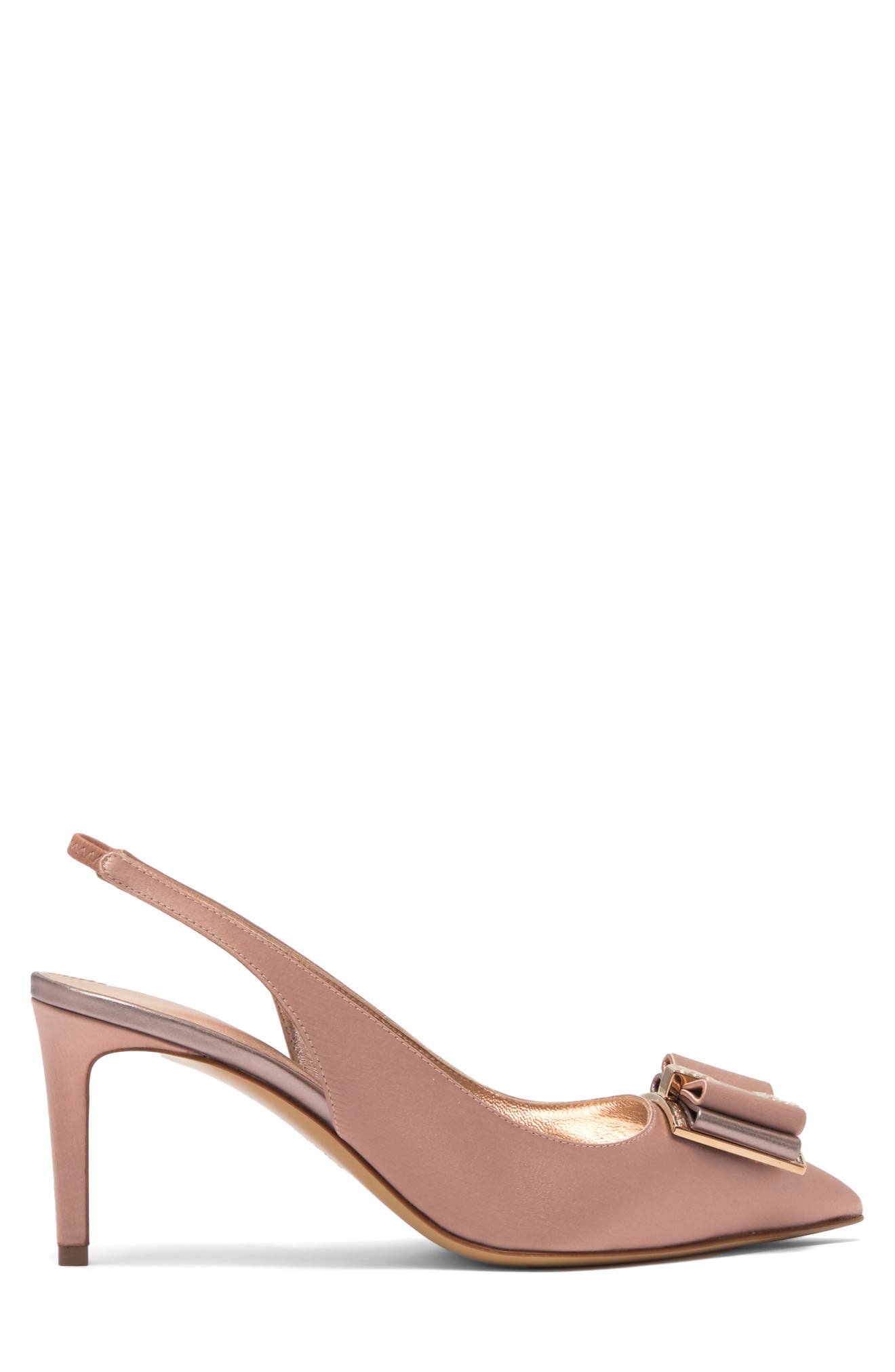 FERRAGAMO Double Bow Slingback Pump - Wide Width | Nordstromrack