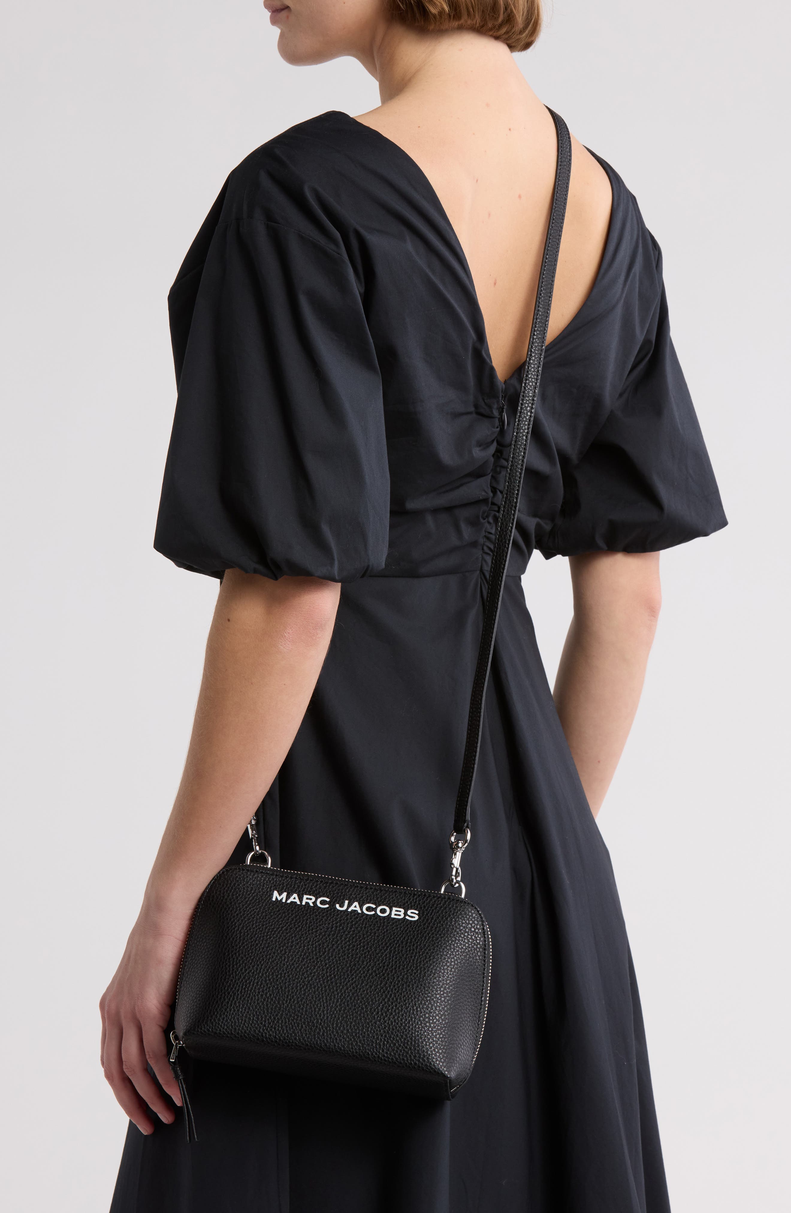 Marc Jacobs Grind Leather Crossbody Pouch | Nordstromrack