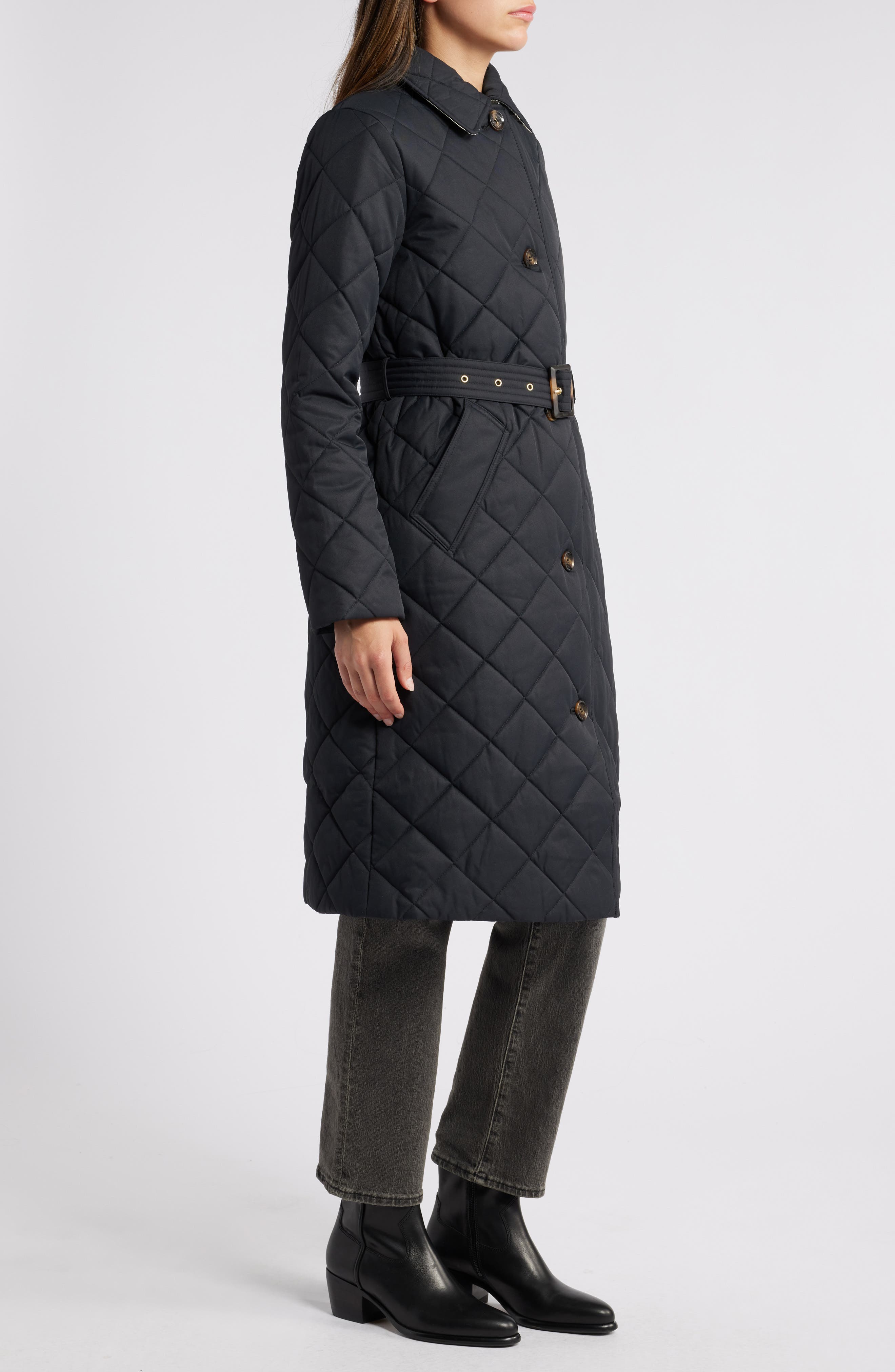 Barbour Cordelia Quilted Longline Jacket | Nordstrom