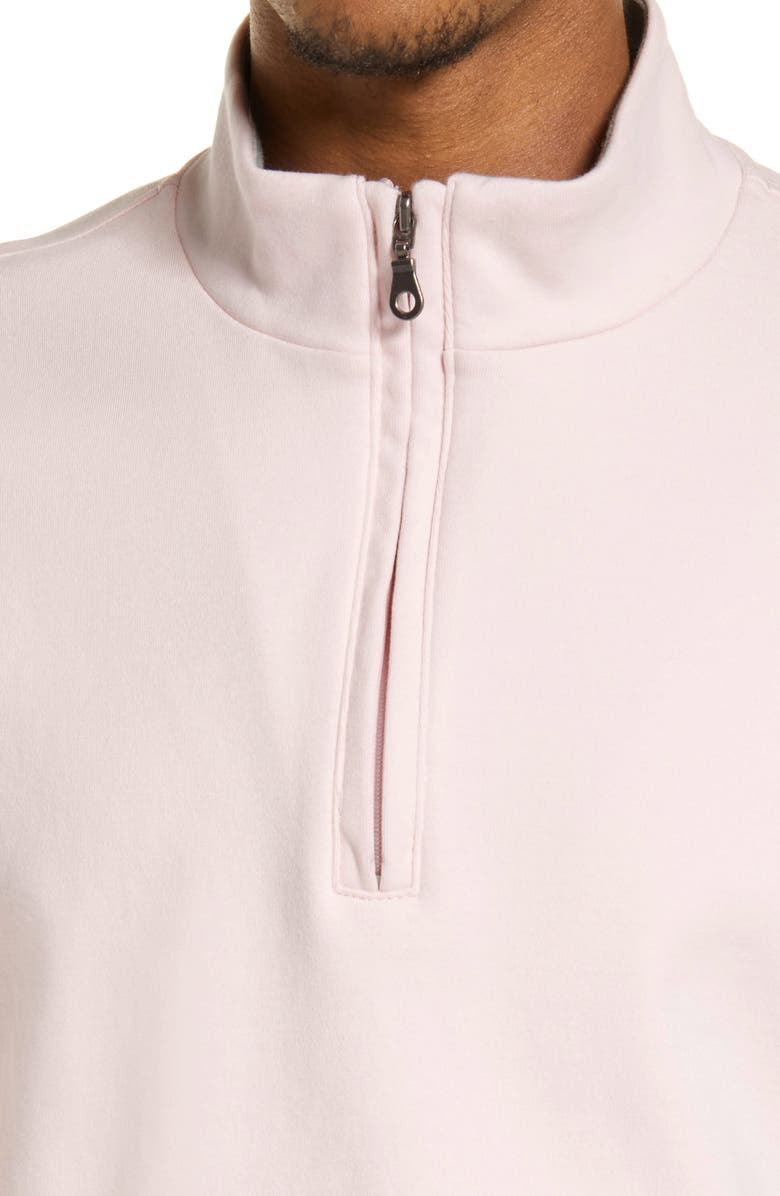 Scott Barber Men's Pima Cotton Half-Zip Pullover | Nordstrom
