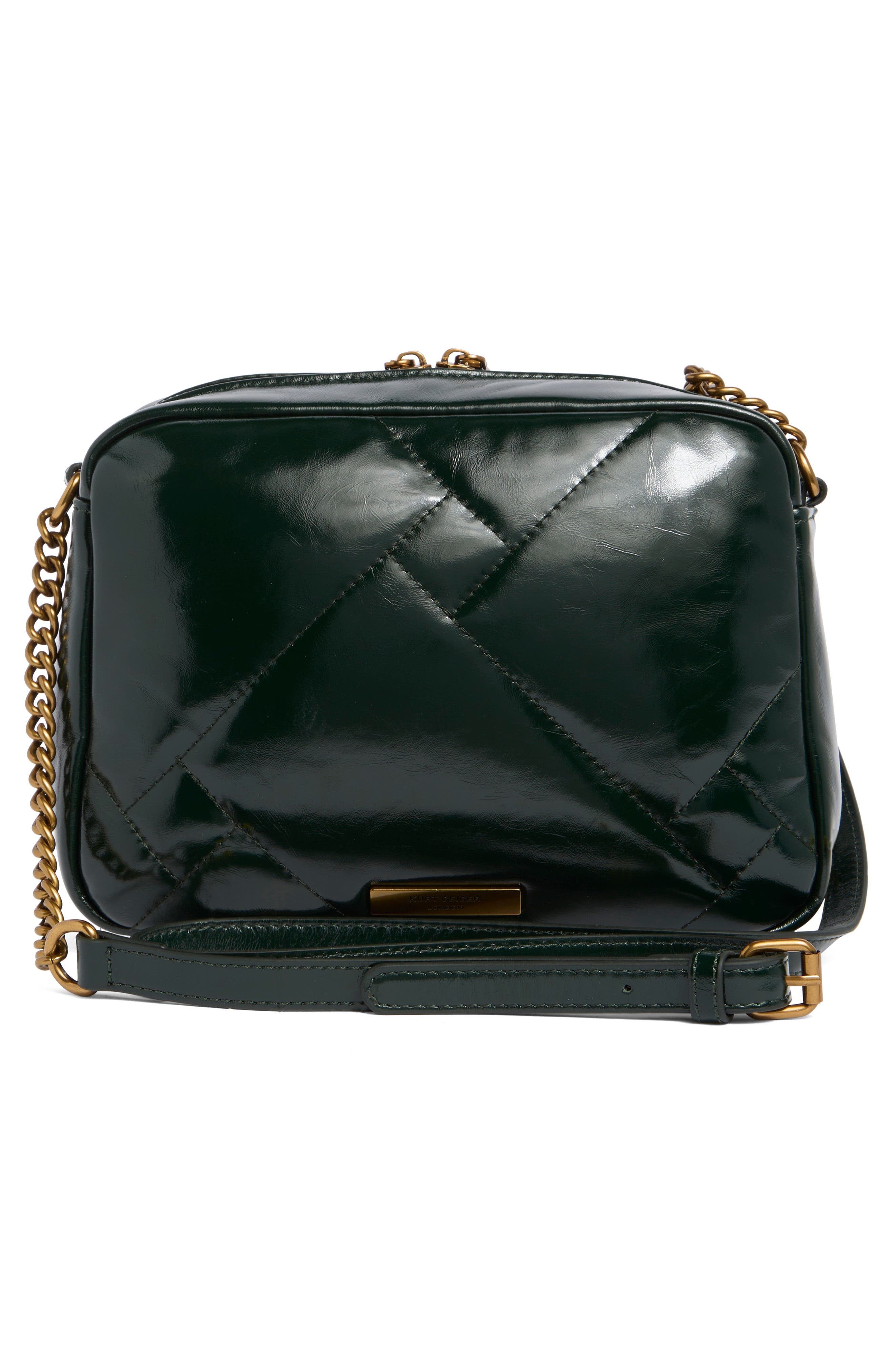 Kurt Geiger London Small Kensington Quilted Leather Camera Bag ...