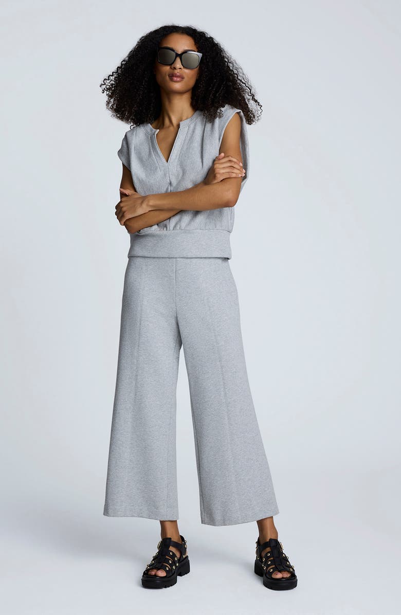 Kenneth Cole Pull-On Terry Wide Leg Pants | Nordstrom