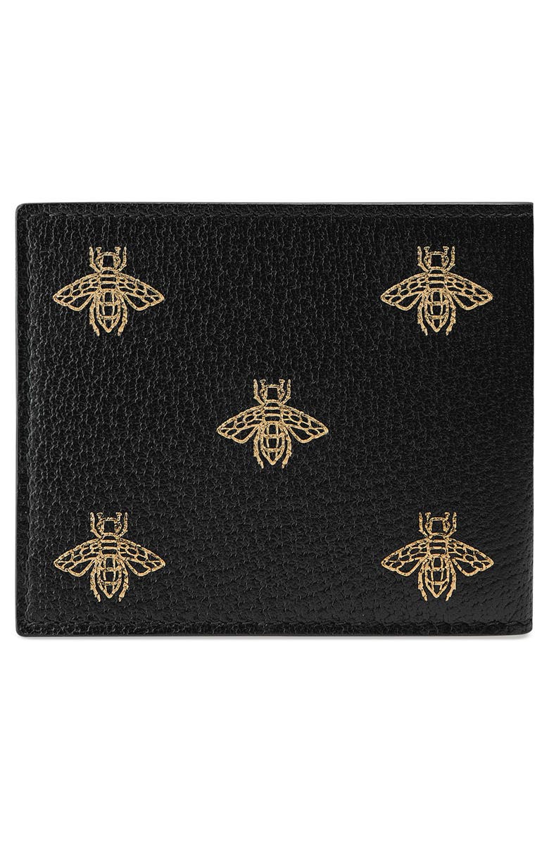 Gucci Bee Leather Wallet | Nordstrom