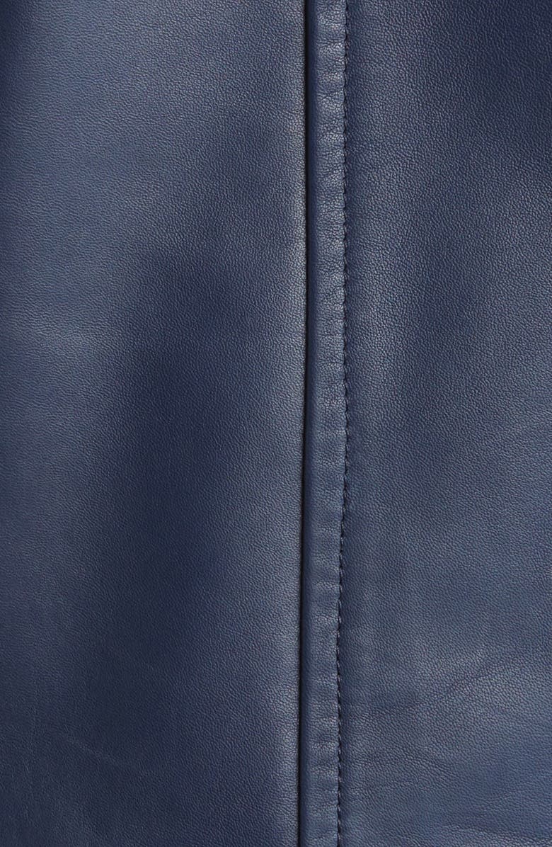 Ted Baker London Ellaar Leather Moto Jacket | Nordstromrack