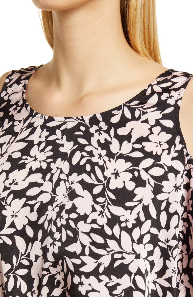 Vince Camuto Cold Shoulder Satin Blouse | Nordstromrack