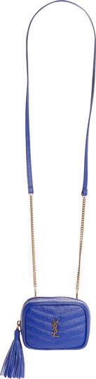Saint Laurent Baby Lou Quilted Leather Micro Crossbody Bag | Nordstrom