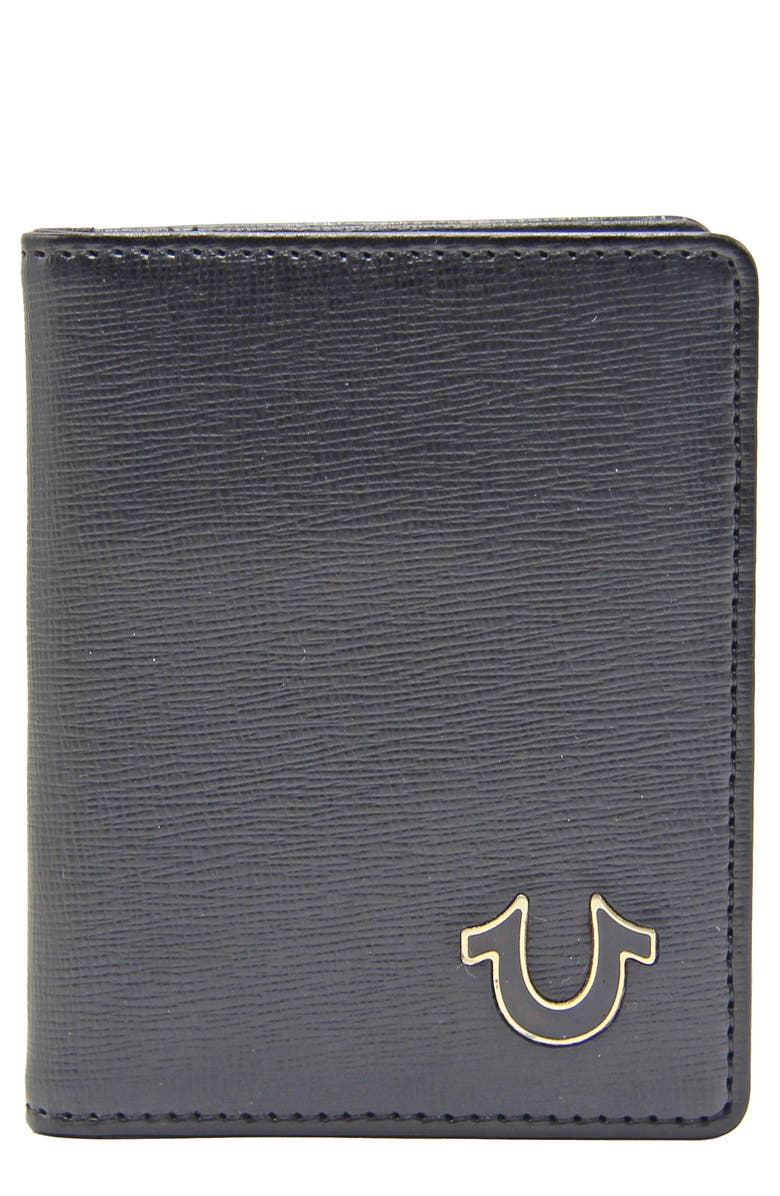 True Religion Kan Horseshoe Leather Bifold Wallet | Nordstromrack