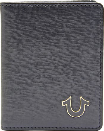 True Religion Kan Horseshoe Leather Bifold Wallet | Nordstromrack
