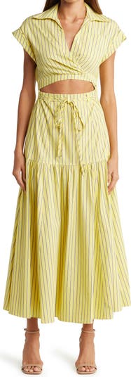 Derek Lam 10 Crosby Charlene Cutout Shirt Dress | Nordstromrack