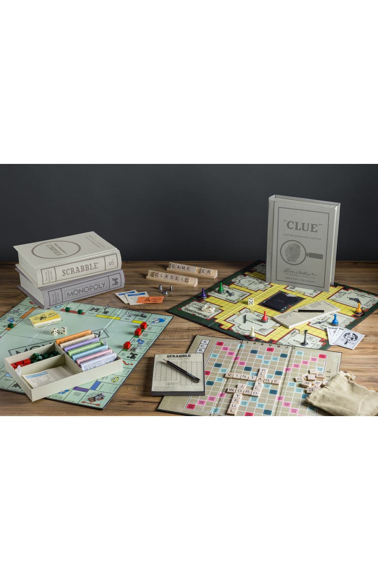 WS Game Company 19-Pack Vintage Bookshelf Board Game Assortment | Nordstrom