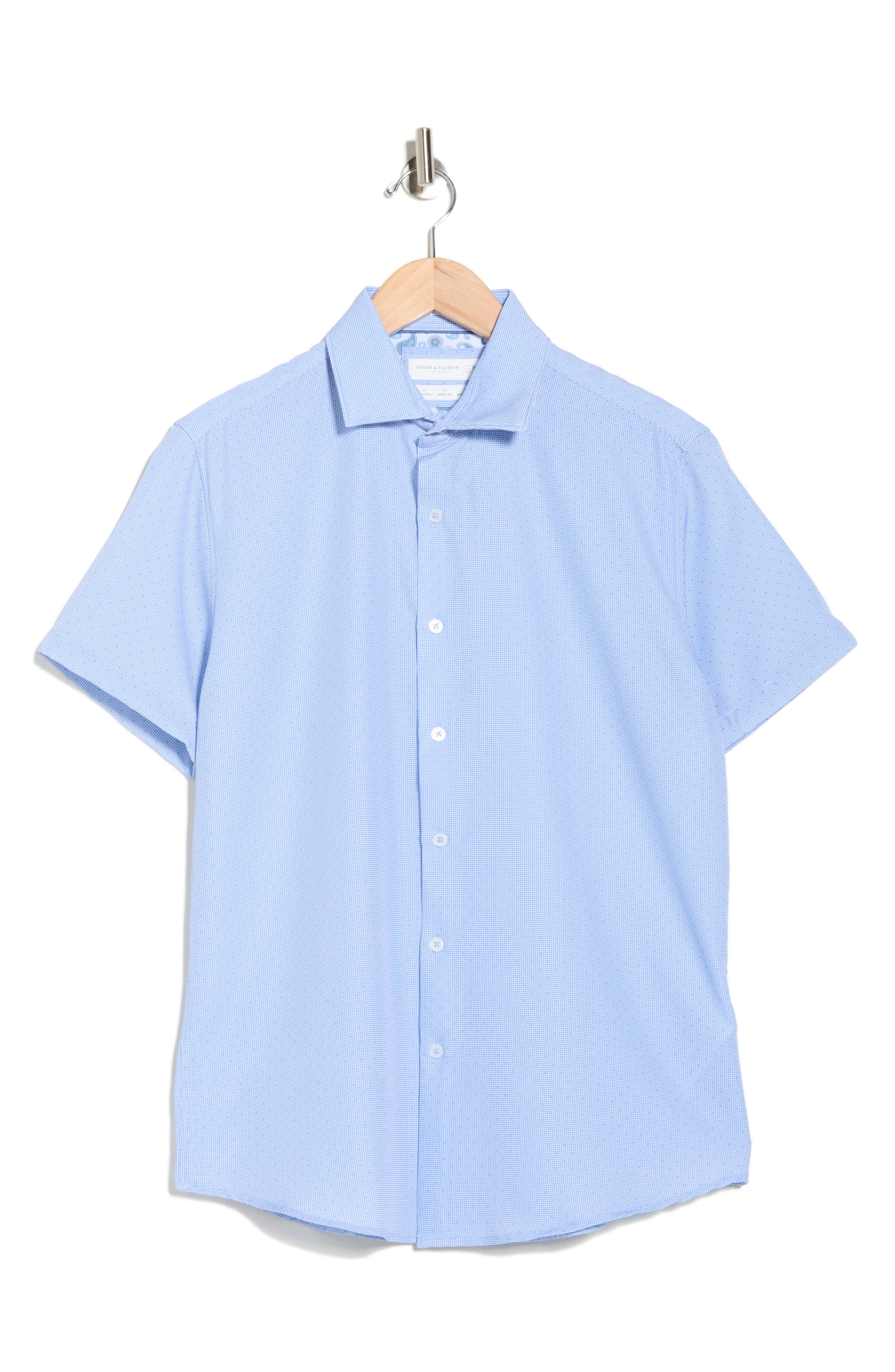 DENIM AND FLOWER Button-Up Shirt | Nordstromrack