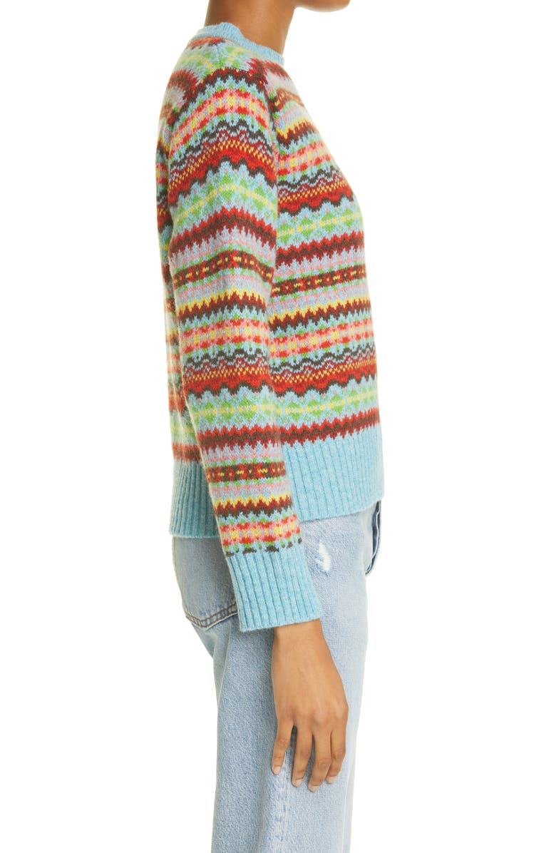 Molly Goddard Carla Fair Isle Wool Sweater | Nordstrom