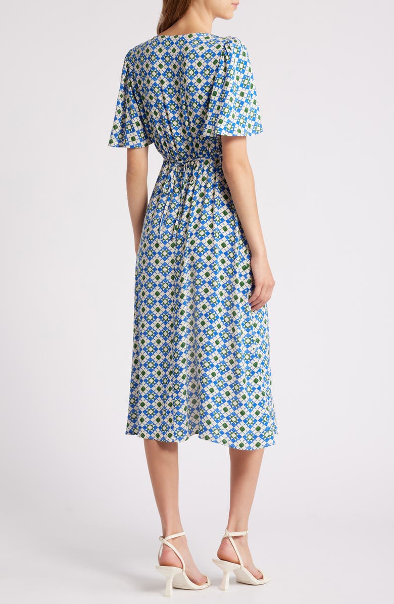 Nobody's Child Dee Dee Print Midi Dress | Nordstromrack