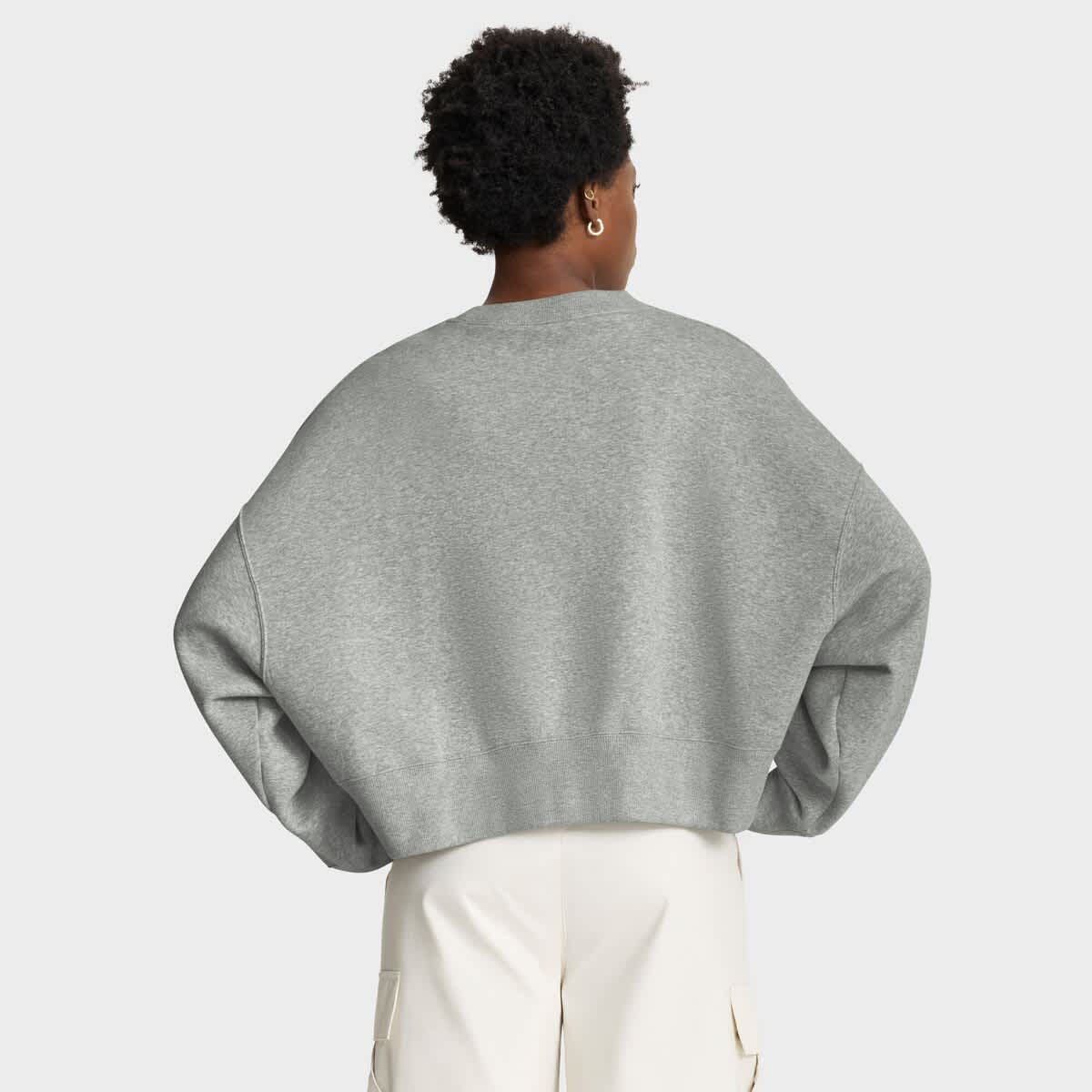 Nike Women's Nike Heather Gray Georgia Bulldogs Oversized Phoenix Arch ...