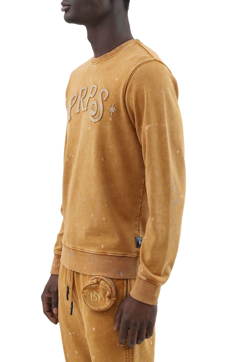 PRPS Bourn Appliqué Cotton Graphic Cargo Sweatshirt | Nordstromrack