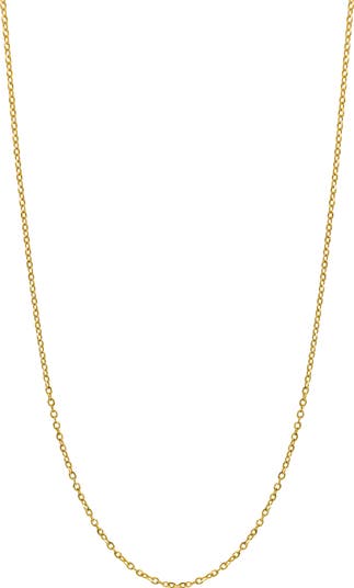 Bony Levy 14K Gold Rolo Chain Necklace | Nordstrom