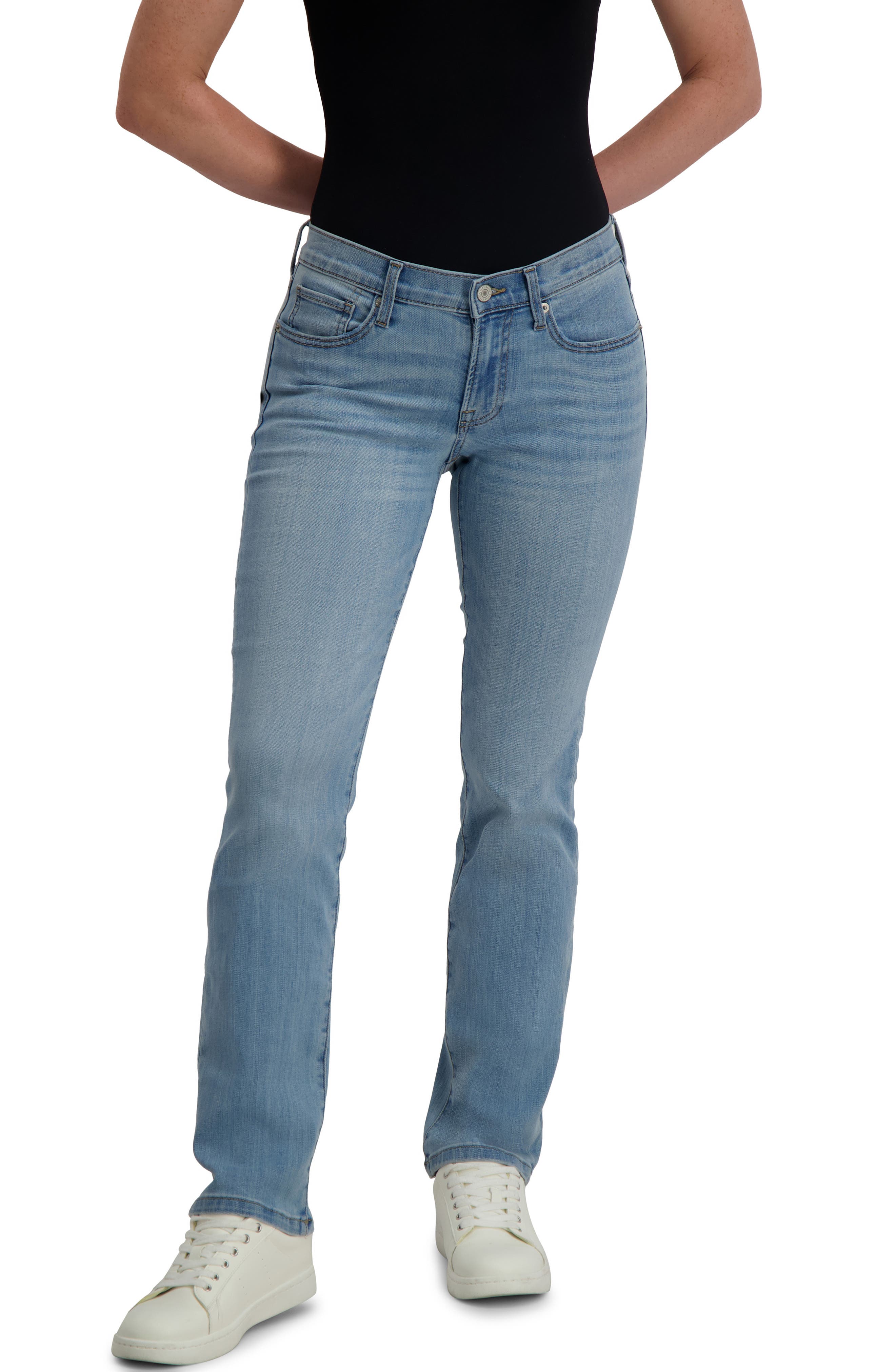 Lucky Brand Sweet Mid Rise Straight Leg Jeans | Nordstromrack