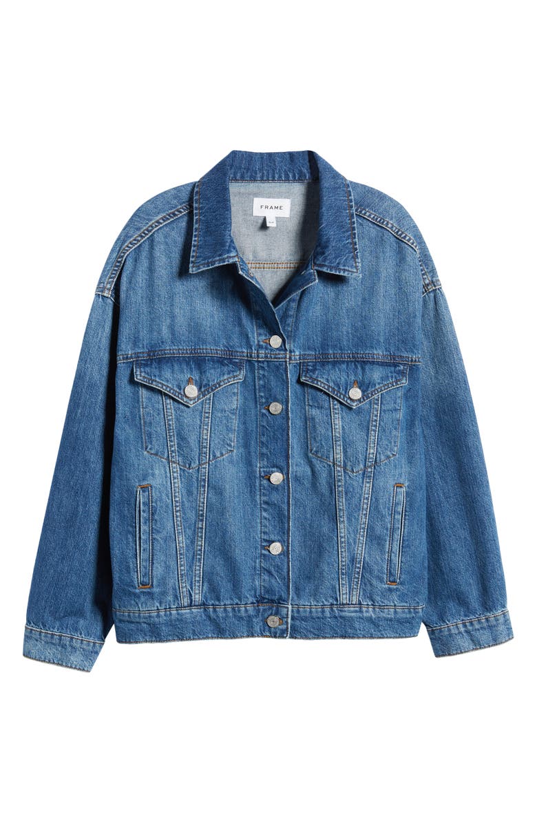FRAME Le Oversize Denim Jacket | Nordstromrack