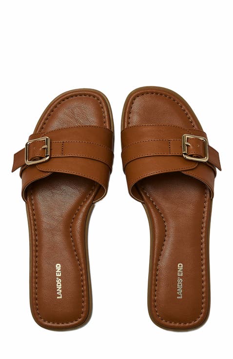 Women's Brown Slide Sandals | Nordstrom
