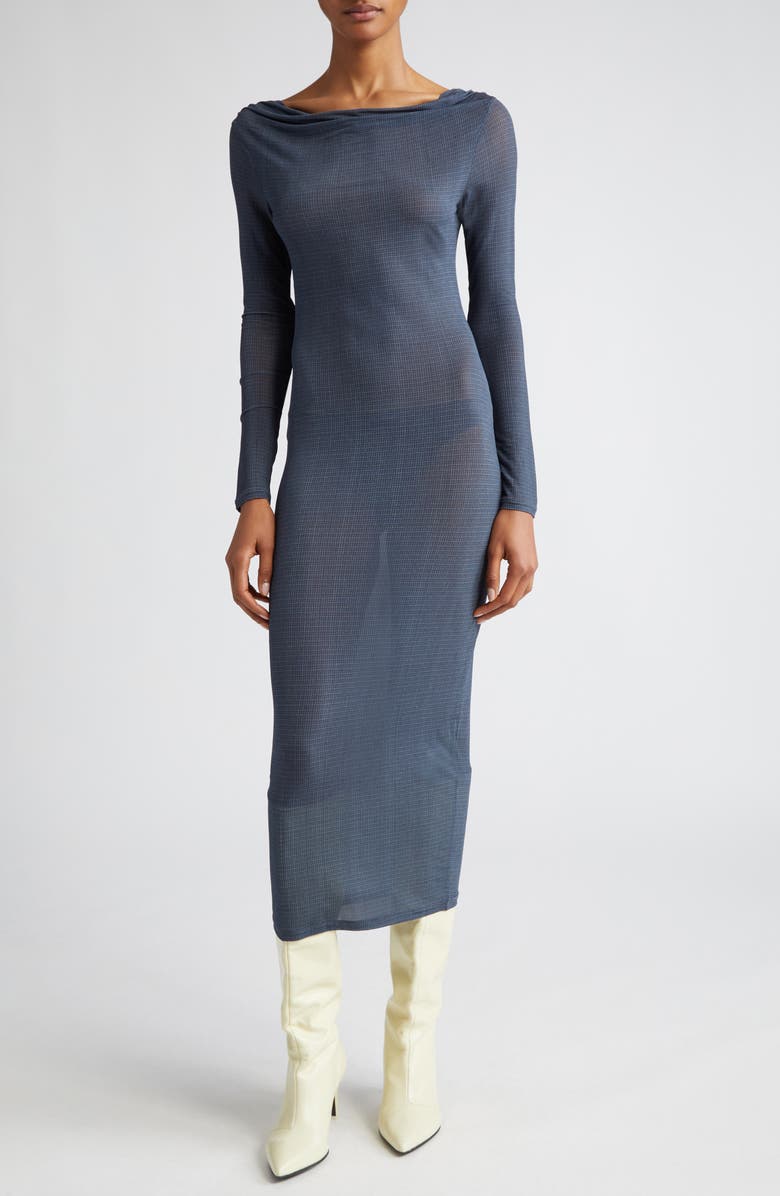 Paloma Wool Suarez Check Long Sleeve Dress | Nordstromrack