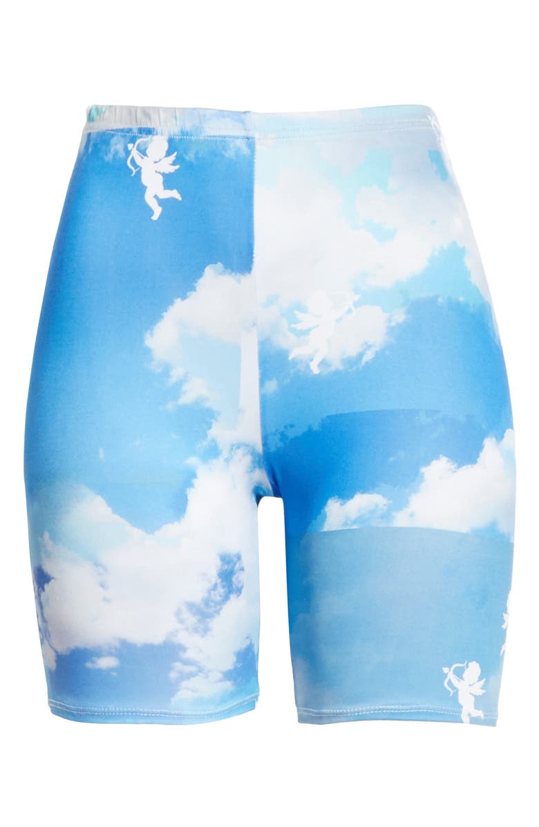 Collina Strada Cloud Print Bike Shorts | Nordstrom