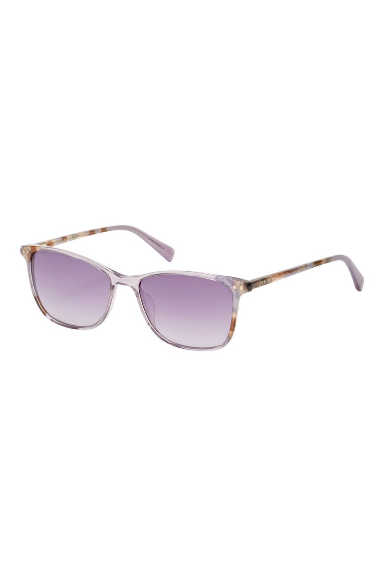 56mm Full Rim Rectangle Sunglasses (Men) | Nordstromrack