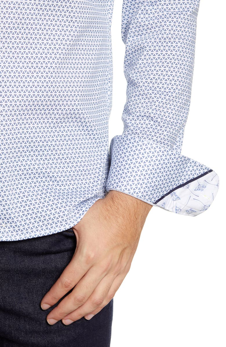 Stone Rose Button-Up Performance Knit Shirt | Nordstromrack