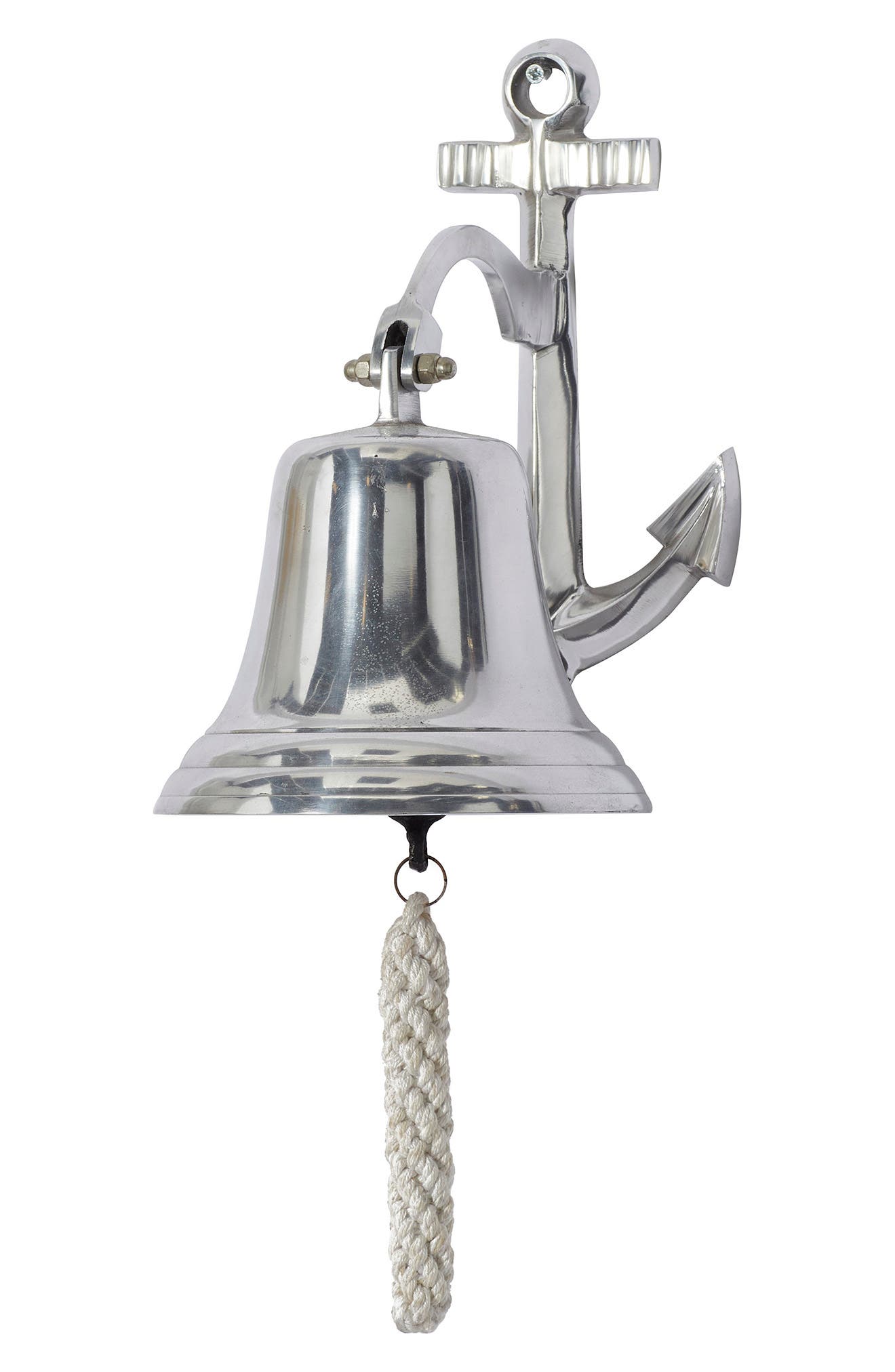WILLOW ROW Silver Aluminum Coastal Outdoor Wall Decor | Nordstromrack