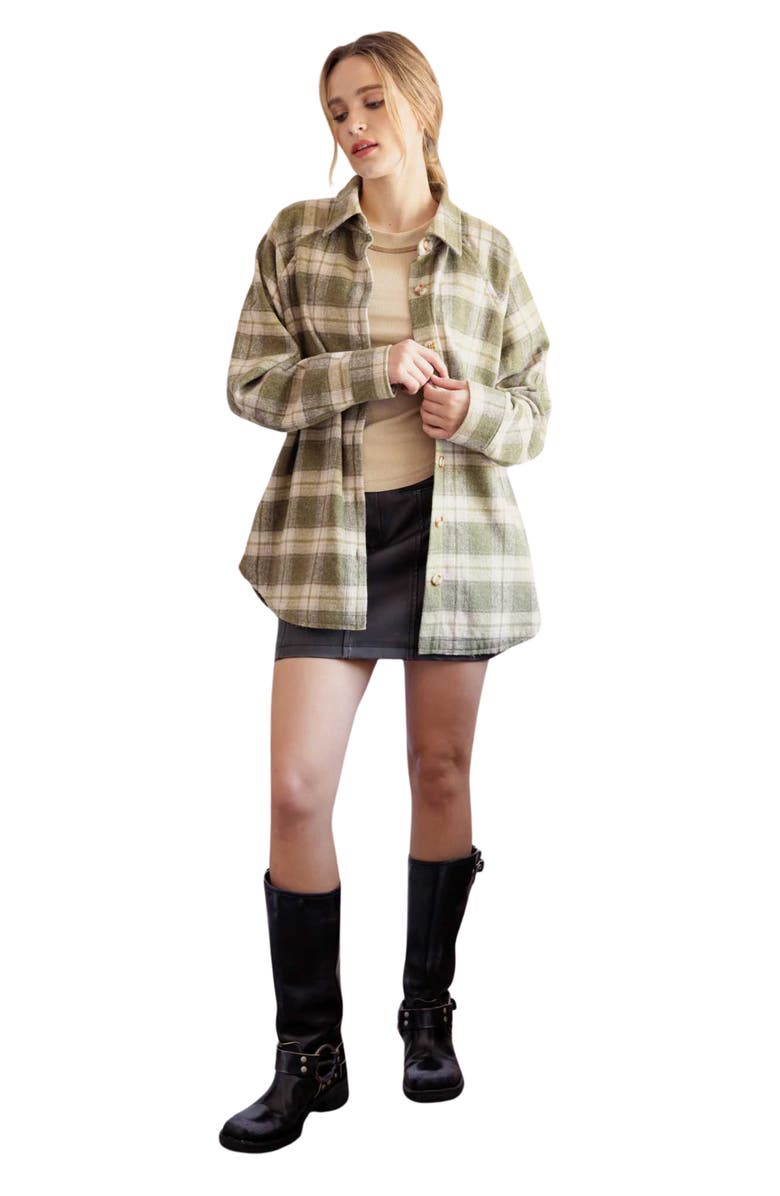 Blu Pepper Plaid Flannel Button-Up Shirt | Nordstromrack