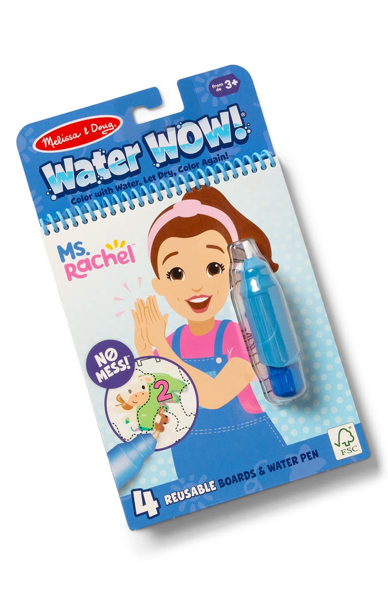 Melissa & Doug Ms. Rachel™ Water WOW! Color-Reveal Pad | Nordstrom