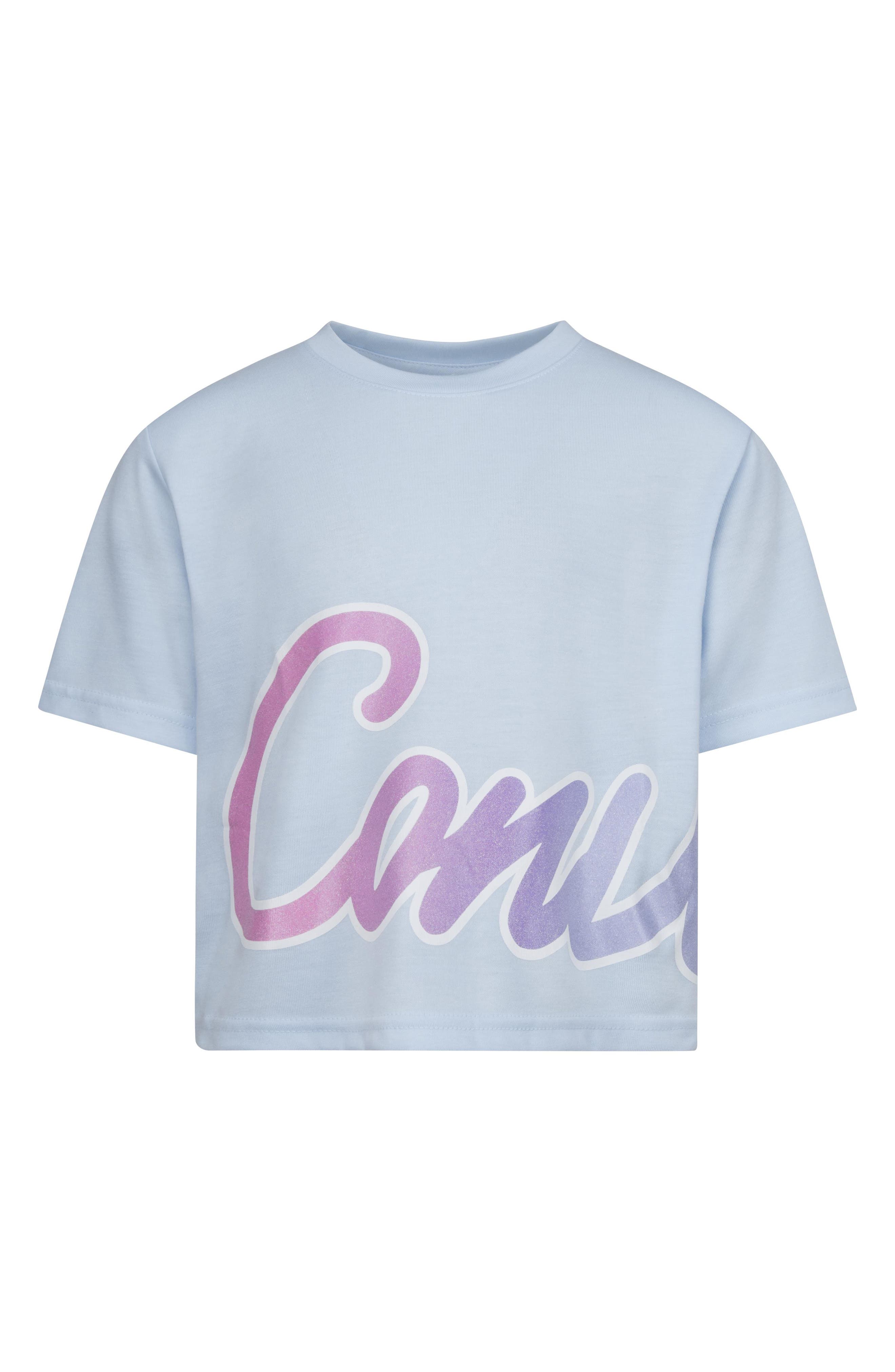 Converse Kids' Glitter Script Logo Graphic T-Shirt | Nordstromrack