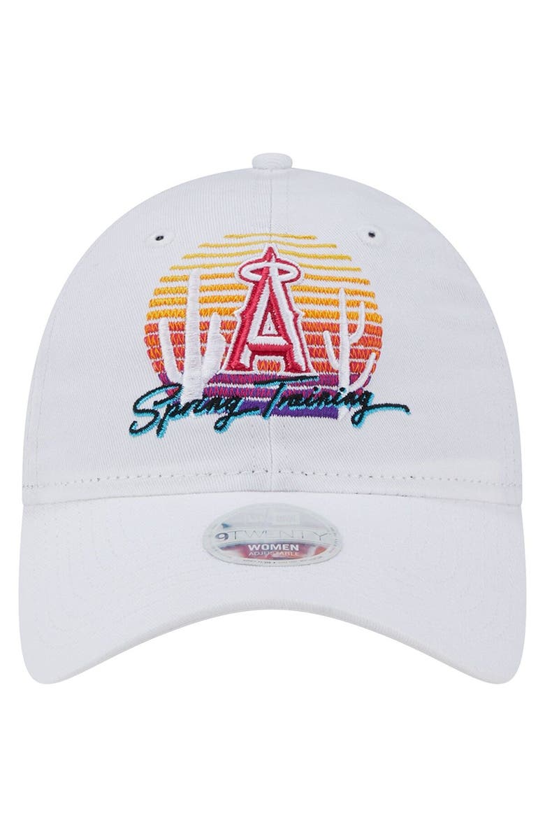 New Era Women's New Era White Los Angeles Angels Spring Training Sunset ...