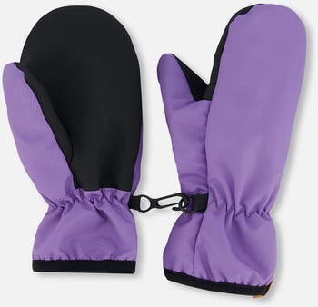 Deux par Deux Little Girl's Mid-Season Mittens Mauve | Nordstrom