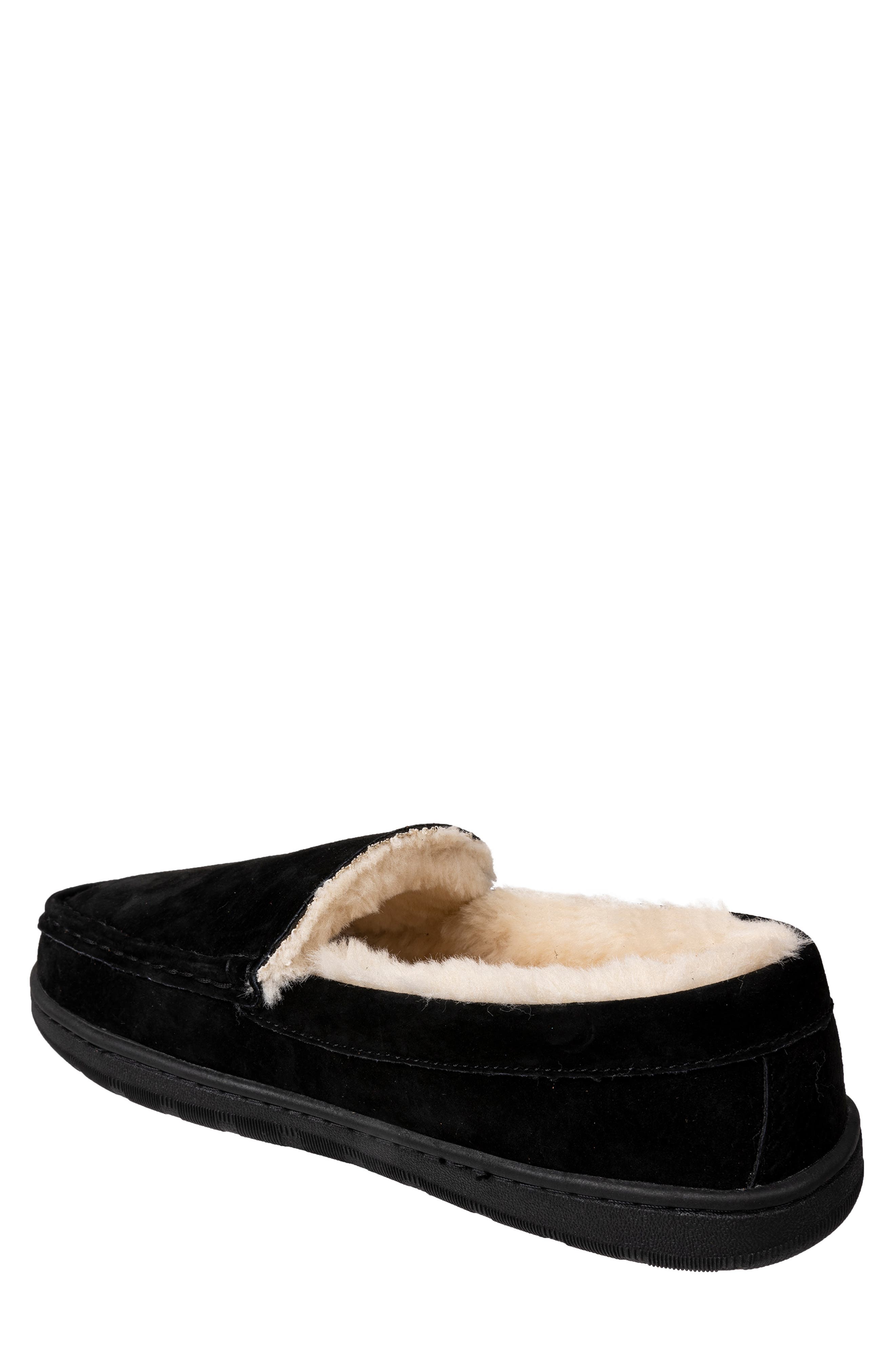 LAMO Harrison Faux Shearling Lined Moc-Toe Slipper | Nordstromrack