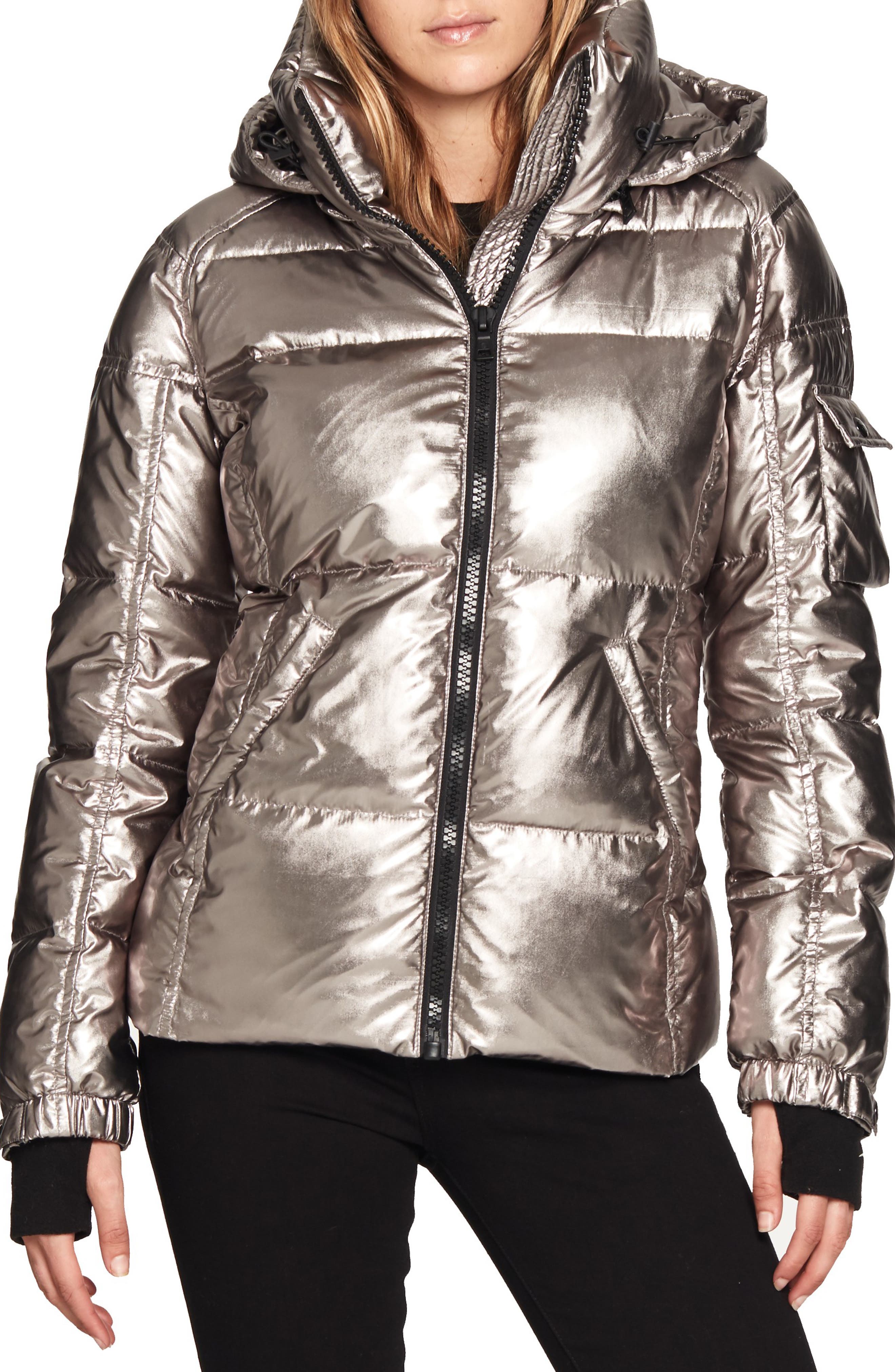 S13 Metallic Down Puffer Jacket | Nordstromrack