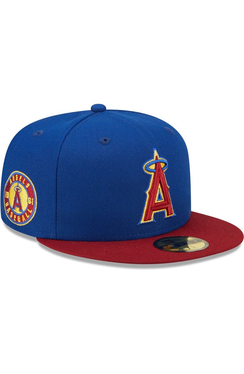 New Era Men's New Era Royal/Red Los Angeles Angels Alternate Logo ...