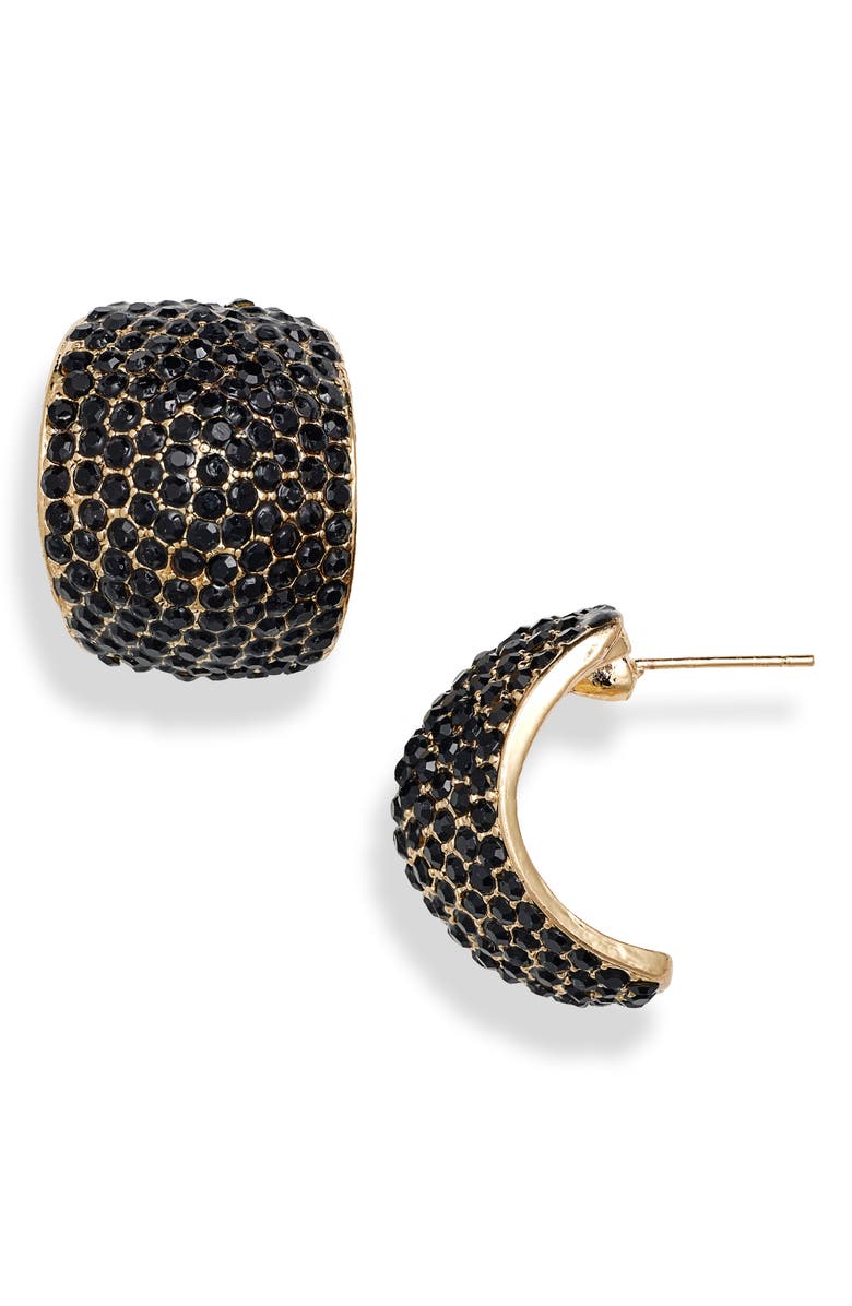 Tasha Pavé Crystal Half Hoop Earrings | Nordstromrack