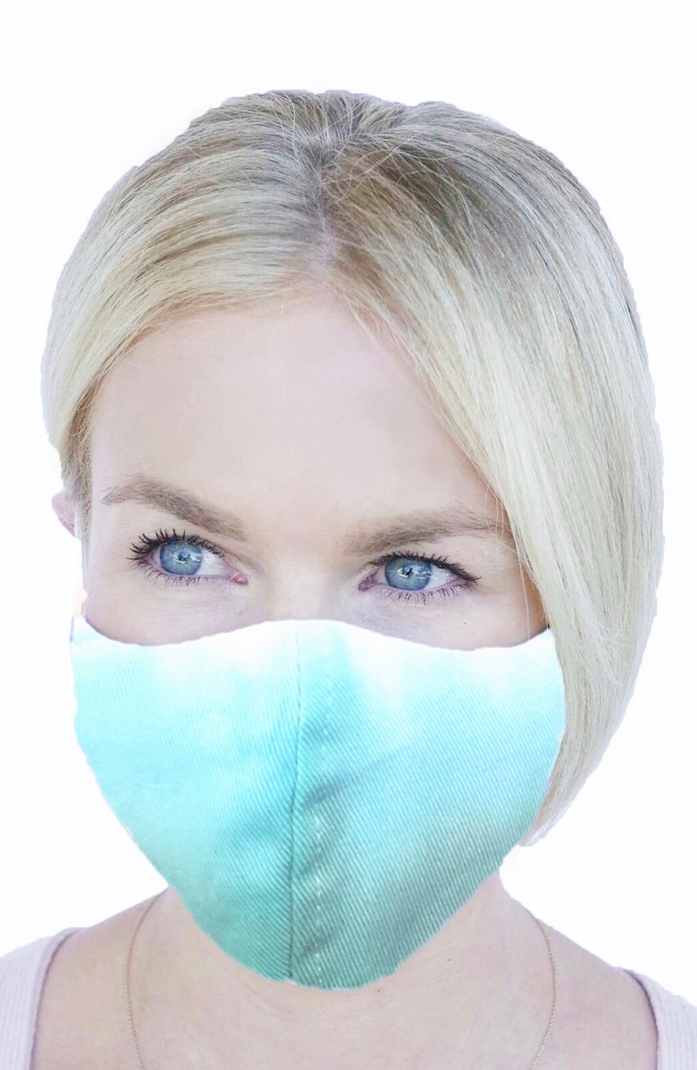 Ruby Grey Adult Cotton Face Mask | Nordstrom